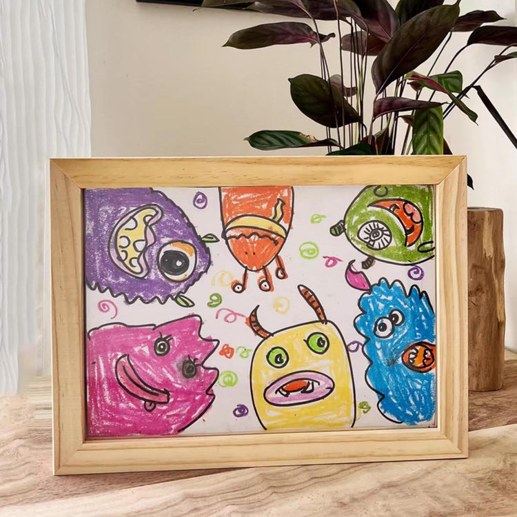 A3 Kids Art Display Frame with Storage – Kids Clap.in